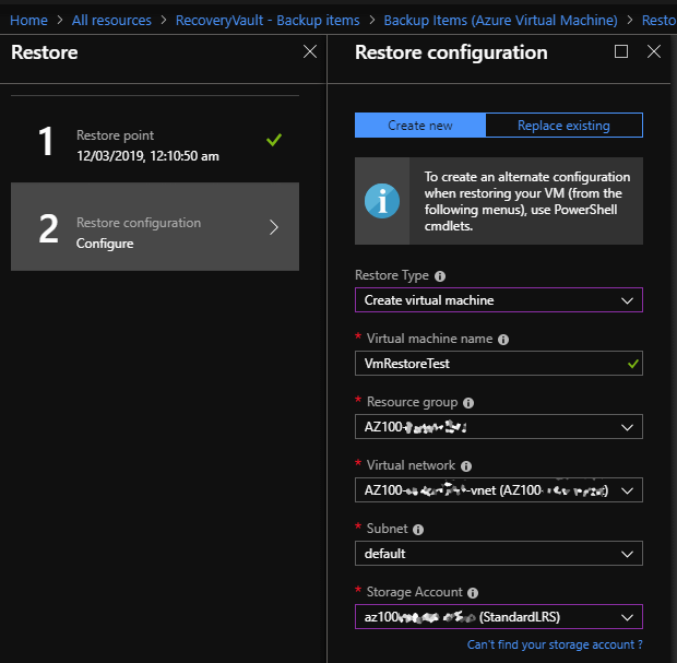 AZ-100/AZ-103 – Implement Azure Backup – Study Notes #8 – Sysadmin Central