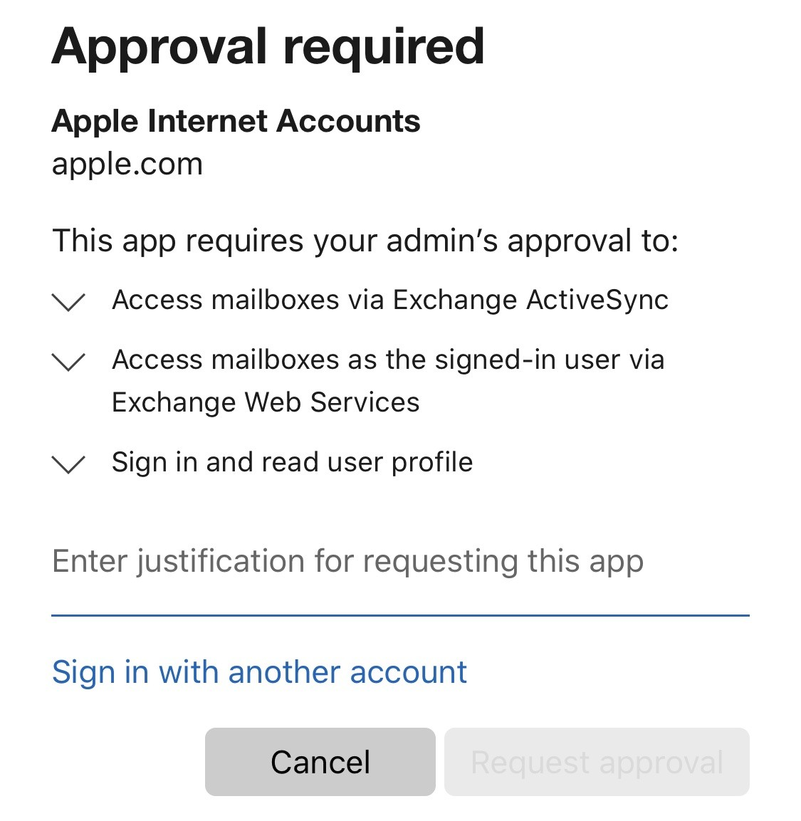 Apple Internet Accounts Approval Required – Sysadmin Central